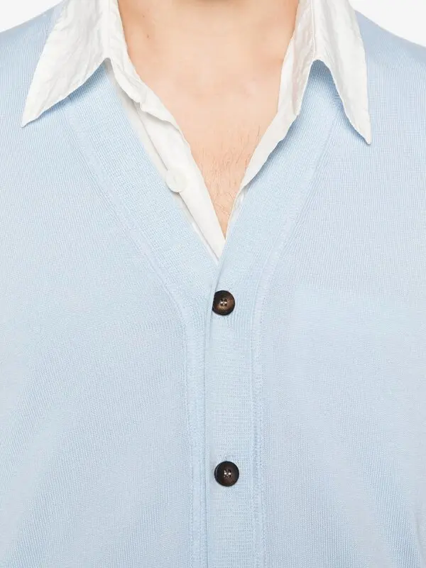 Jacquemus V-neck Cardigan With Embroidered Detail