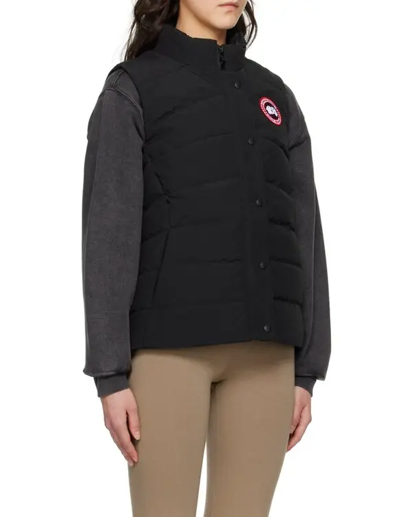 Canada Goose Logo Patch High-neck Puffer Gilet