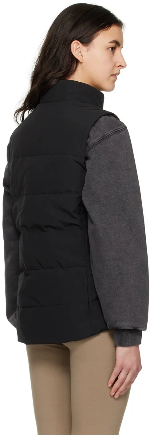 Canada Goose Logo Patch High-neck Puffer Gilet