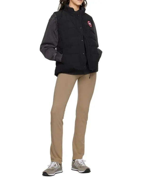 Canada Goose Logo Patch High-neck Puffer Gilet