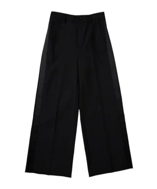 MAISON MARGIELA Wool Blend Pants - Black