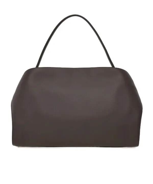 FERRAGAMO Soft Hug Bicolor Shoulder Bag - Black