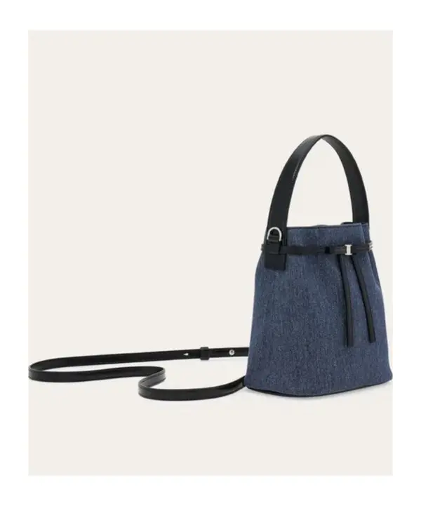 FERRAGAMO Mini Ribbon Bucket Bag