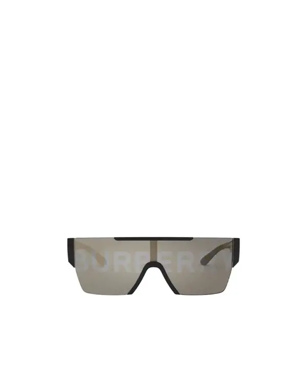 Burberry Logo Shield Sunglasses - Gray