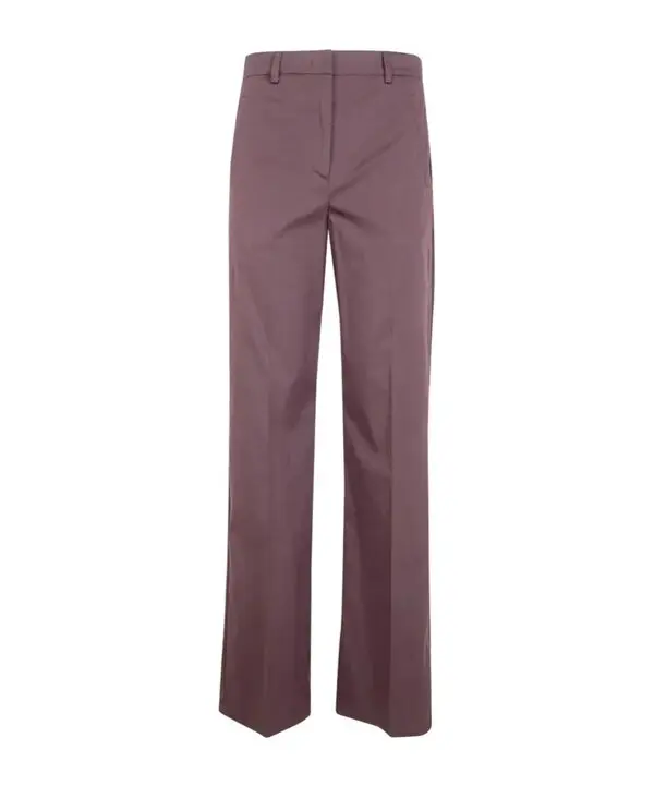 BLUGIRL Tailored Trousers With Slit Pockets - Gray