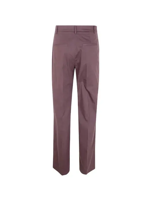 BLUGIRL Tailored Trousers With Slit Pockets - Gray