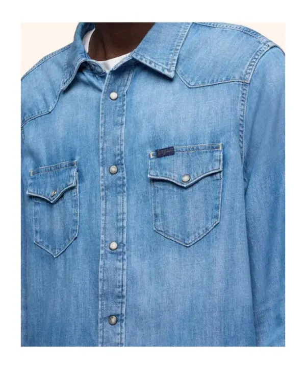 7 For All Mankind Western Denim Shirt