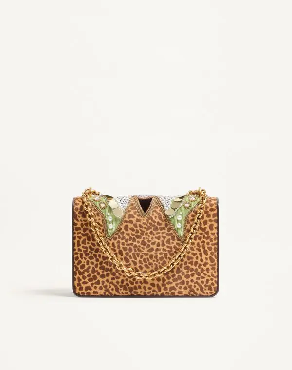 Valentino Garavani Vain Chain-strap Shoulder Bag - Brown