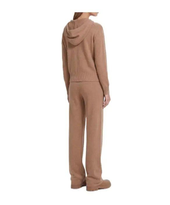 Moncler Wool Cashmere Jogging Pants - Brown
