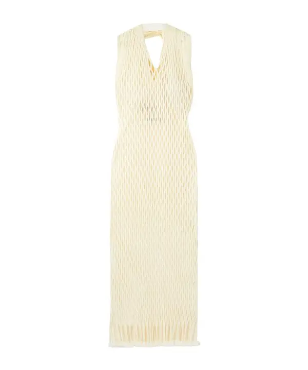 Proenza Schouler Zora Tasseled Dress - Ivory