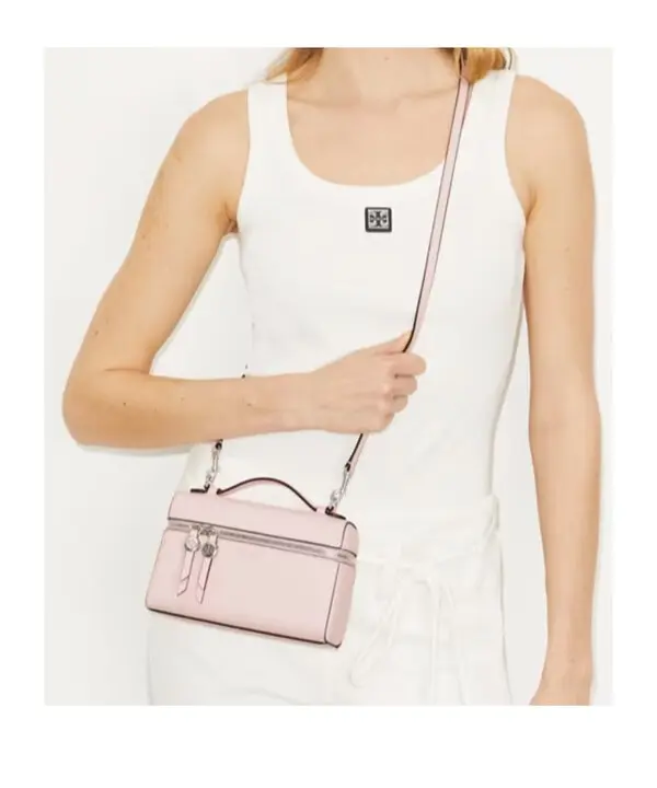 Tory Burch Mini Top Handle Bag - Rose