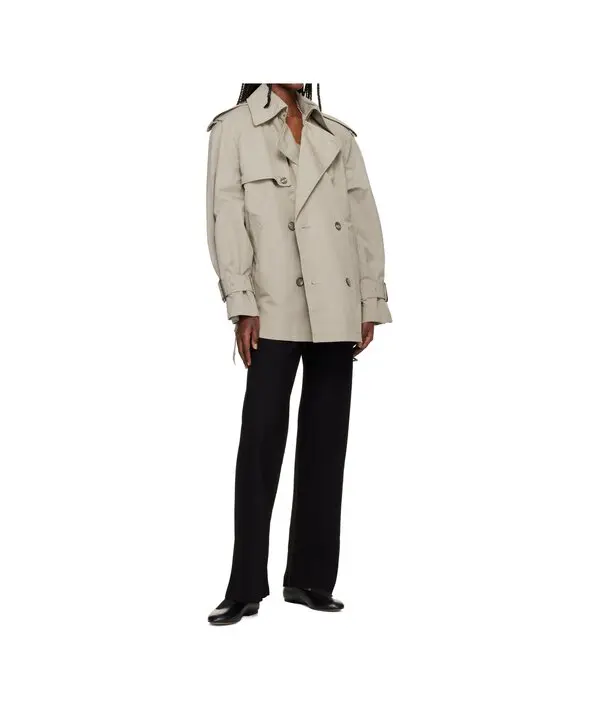 Wardrobe.NYC Crepe Bias Cut Casual Pants