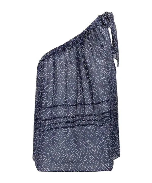 Isabel Marant Étoile One-shoulder Printed Top