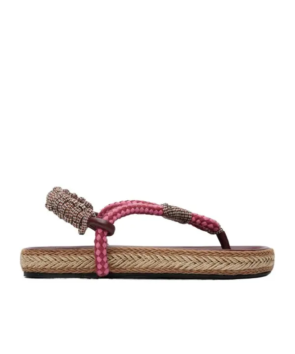 Isabel Marant Étoile Gypso Braided Sandals - Multicolor