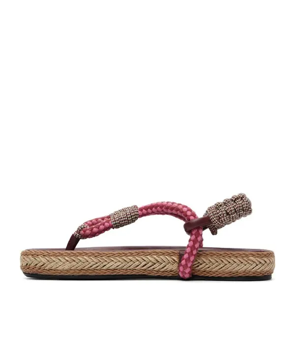 Isabel Marant Étoile Gypso Braided Sandals - Multicolor