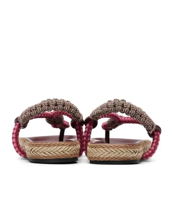 Isabel Marant Étoile Gypso Braided Sandals - Multicolor