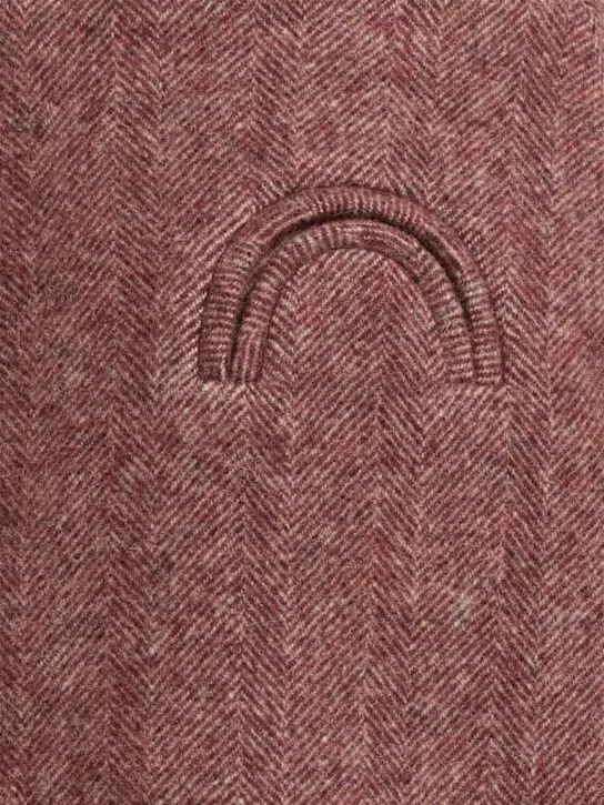 BLAZÉ MILANO Wool Mini Skirt