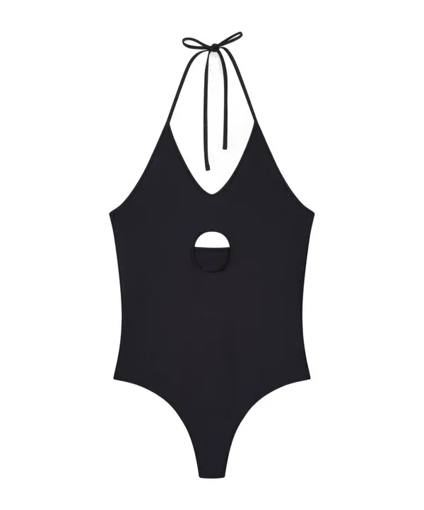 Coperni Window Cut Out One Piece - Black