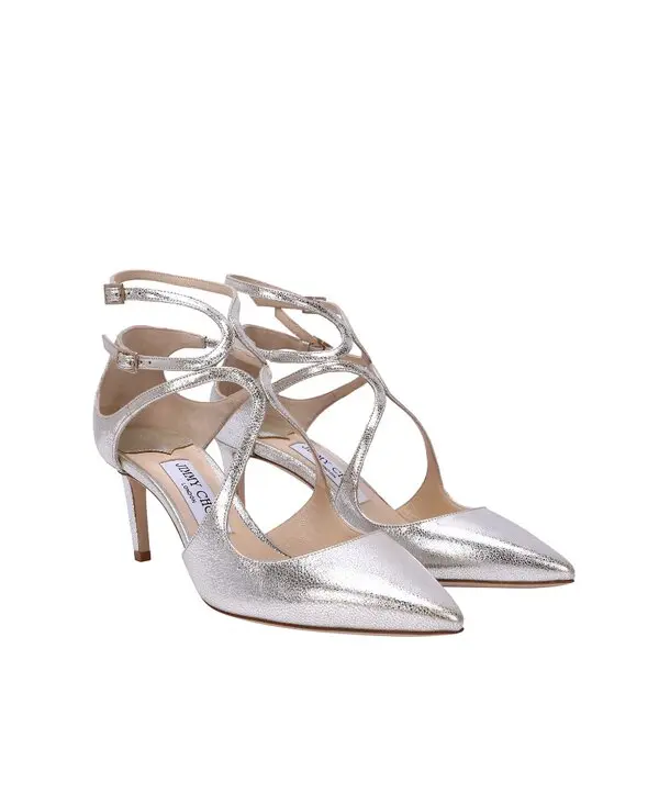 JIMMY CHOO Pointed Stilettos With Adjustable Straps