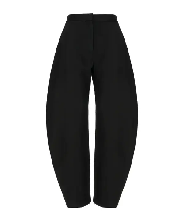 Alaïa Concealed-fastening Trousers - Black