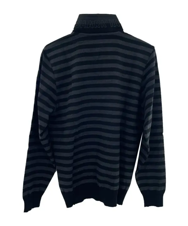PAUL  SHARK Paul & Shark Striped Quarter Zip Sweater