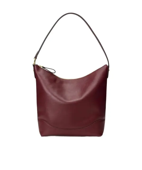 Ralph Lauren Tasha Leather Shoulder Bag