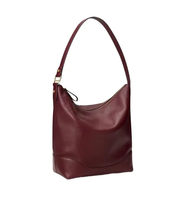 Ralph Lauren Tasha Leather Shoulder Bag