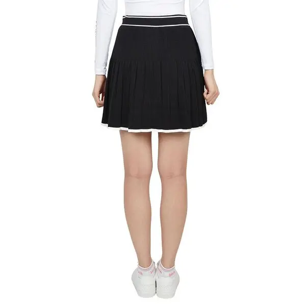 J. Lindeberg Knitted Midi Skirt With Integrated Shorts