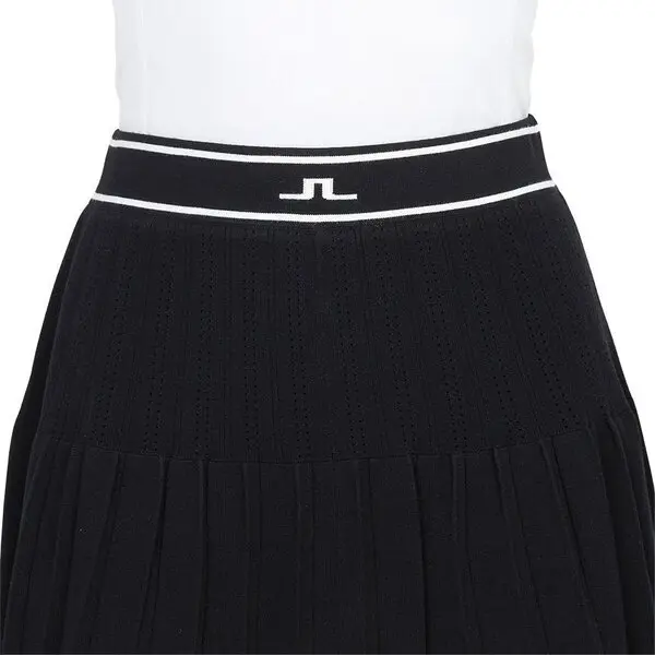 J. Lindeberg Knitted Midi Skirt With Integrated Shorts