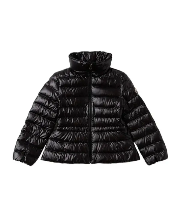 Moncler Shiny Nylon Down Jacket - Black