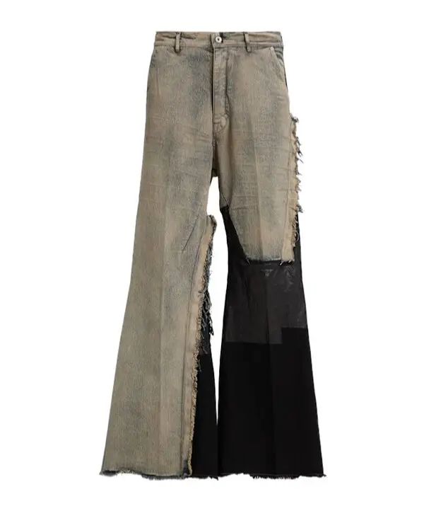 Rick Owens Joris Cotton Denim Pants - No