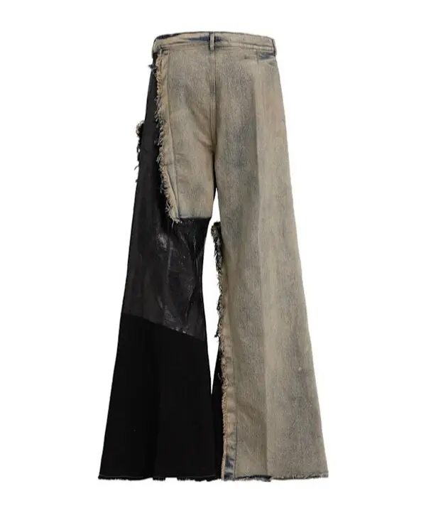 Rick Owens Joris Cotton Denim Pants - No