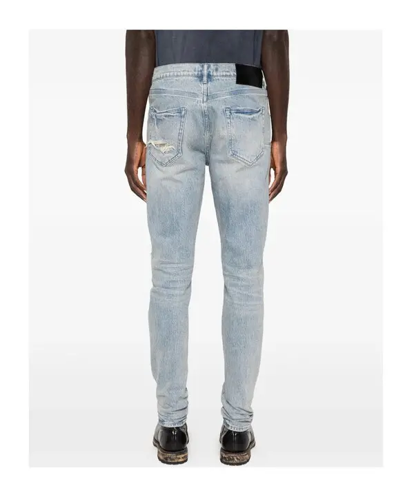 PURPLE BRAND Distressed Sequin Detail Jeans