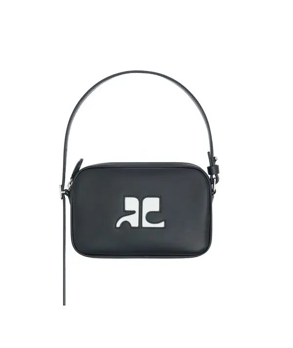 COURREGES Courrèges Slim Camera Bag - Black
