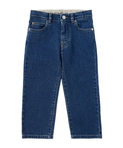 Moncler Straight Leg Denim Pants