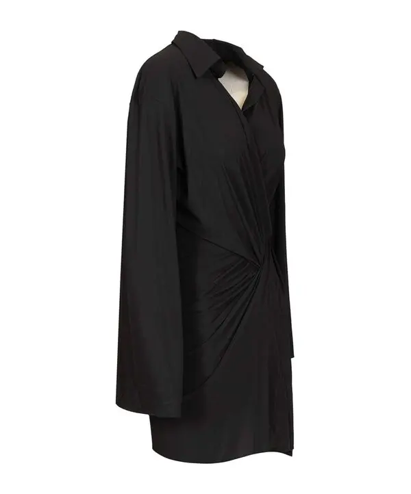 AMAZUIN Ines Cut-out Draped Dress