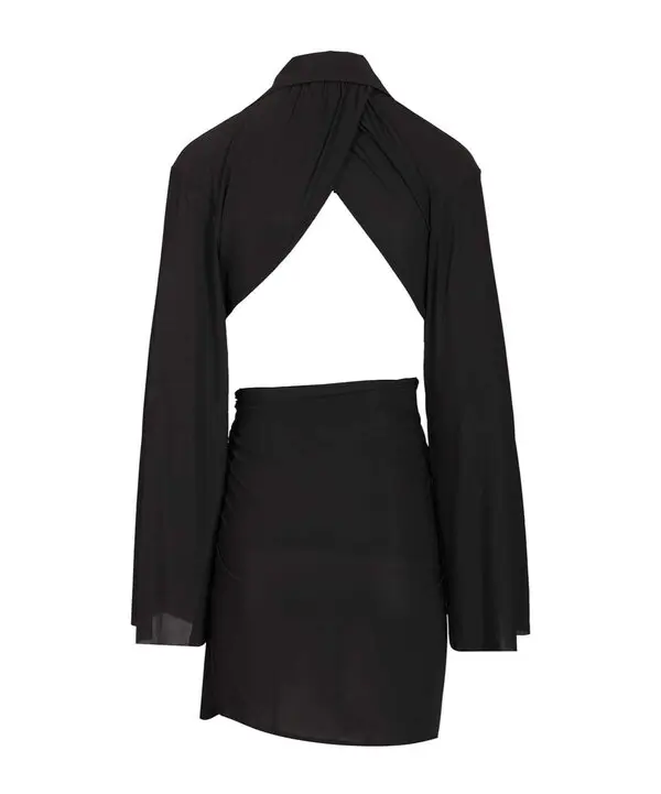 AMAZUIN Ines Cut-out Draped Dress