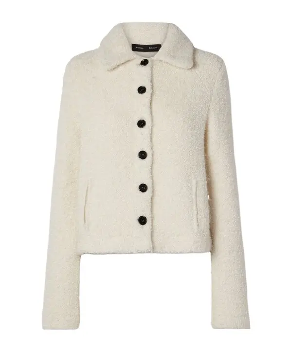 Proenza Schouler Sylvie Casual Jacket - White