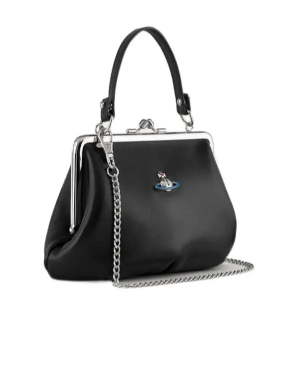 VIVIENNE WESTWOOD Granny Frame Top Handle Bag