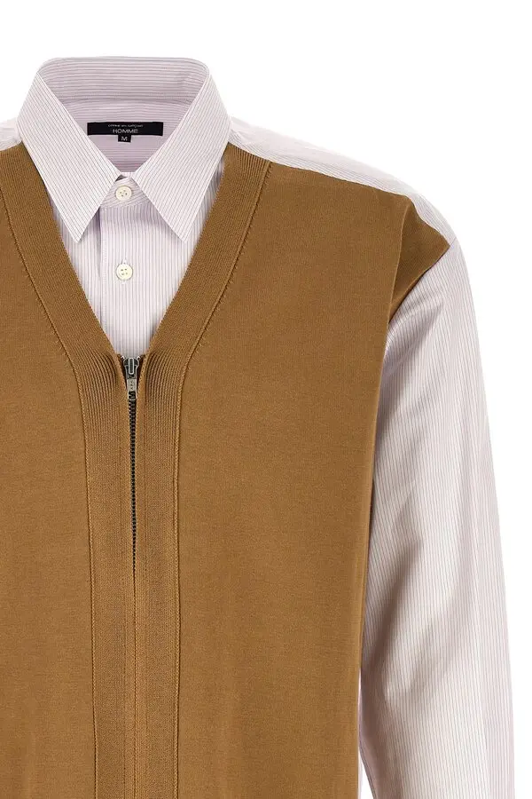 Comme Des Garçons Cardigan Insert Shirt