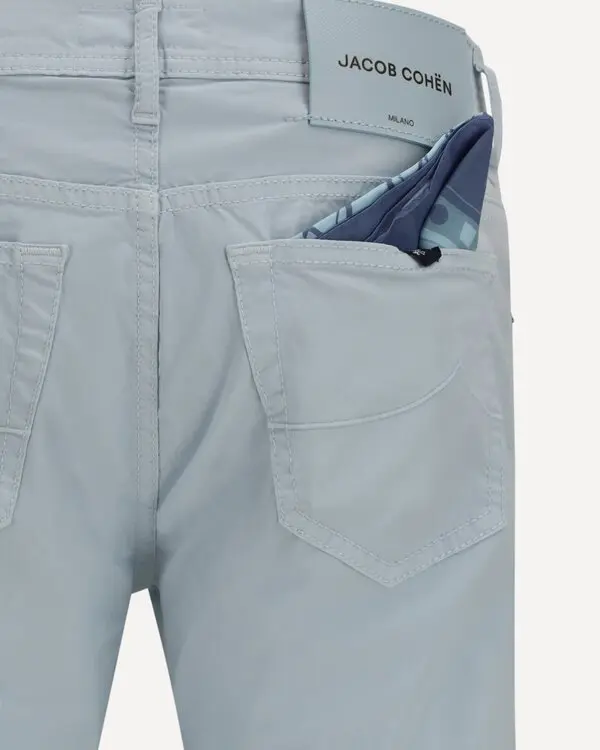 Jacob Cohen Slim Fit Five-pocket Jeans - Gray