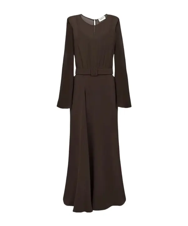 P.a.r.o.s.h Long Sleeve Dress With Slit Detail