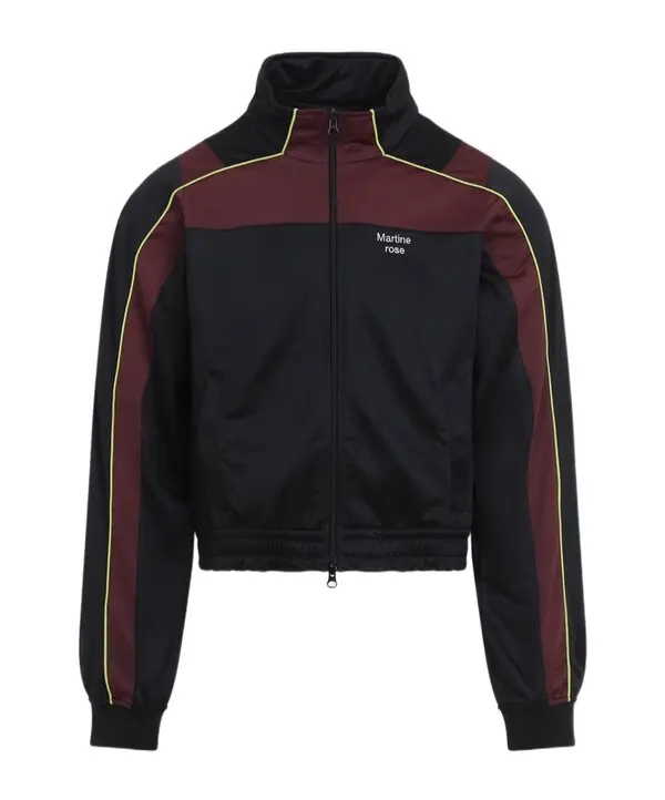 Martine Rose Shrunken Track Jacket - Black