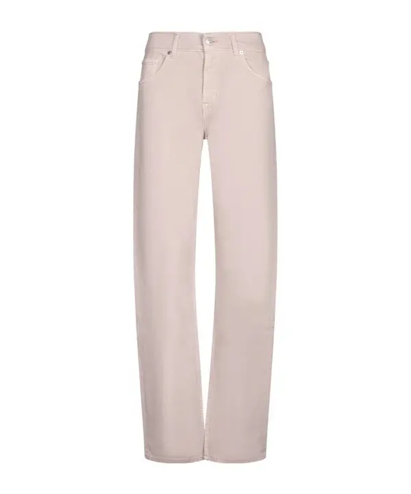 7 For All Mankind The Straight Jeans - Beige