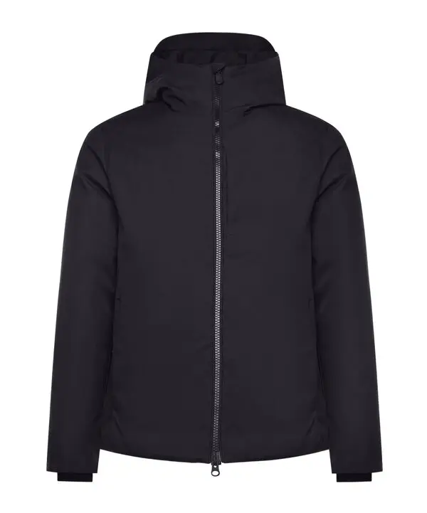 SAVE THE DUCK Hooded Zip-up Jacket - Black