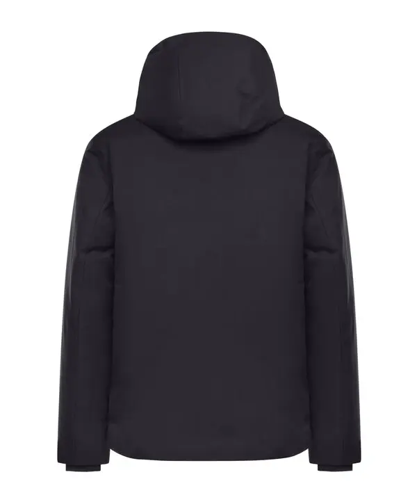 SAVE THE DUCK Hooded Zip-up Jacket - Black