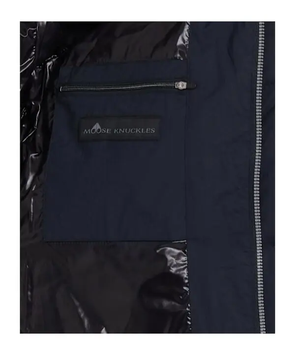 Moose Knuckles 3q Everest Down Jacket With Hood - Black