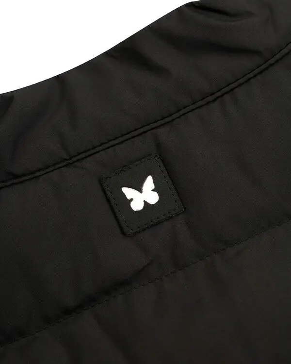 Max Mara Quilted Down Jacket - Black