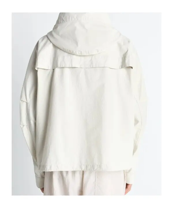LEMAIRE Drawstring Hooded Rain Jacket - Soybean