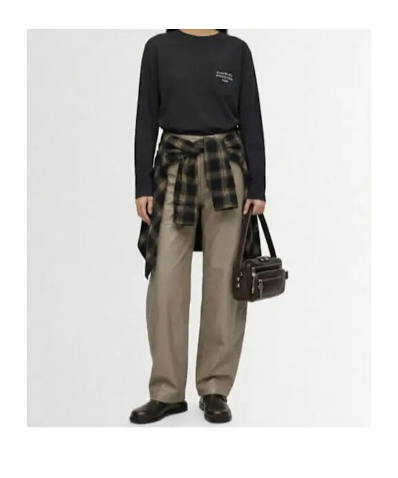 Acne Studios Long Sleeve Organic Cotton T-shirt